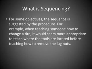 Instructional design – edfn201 b sequencing | PPTX | Educational ...