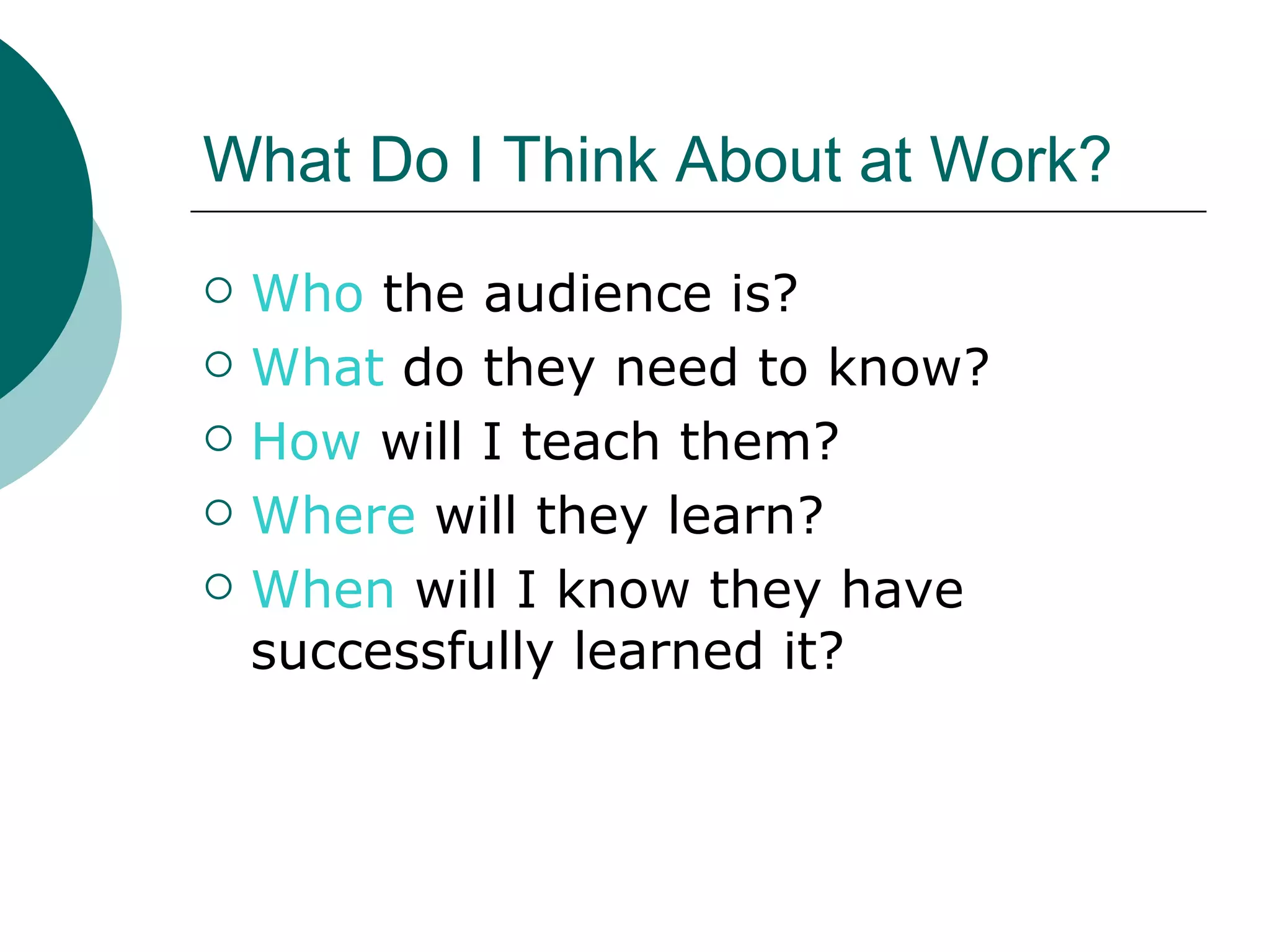 Instructional Designer | PPT