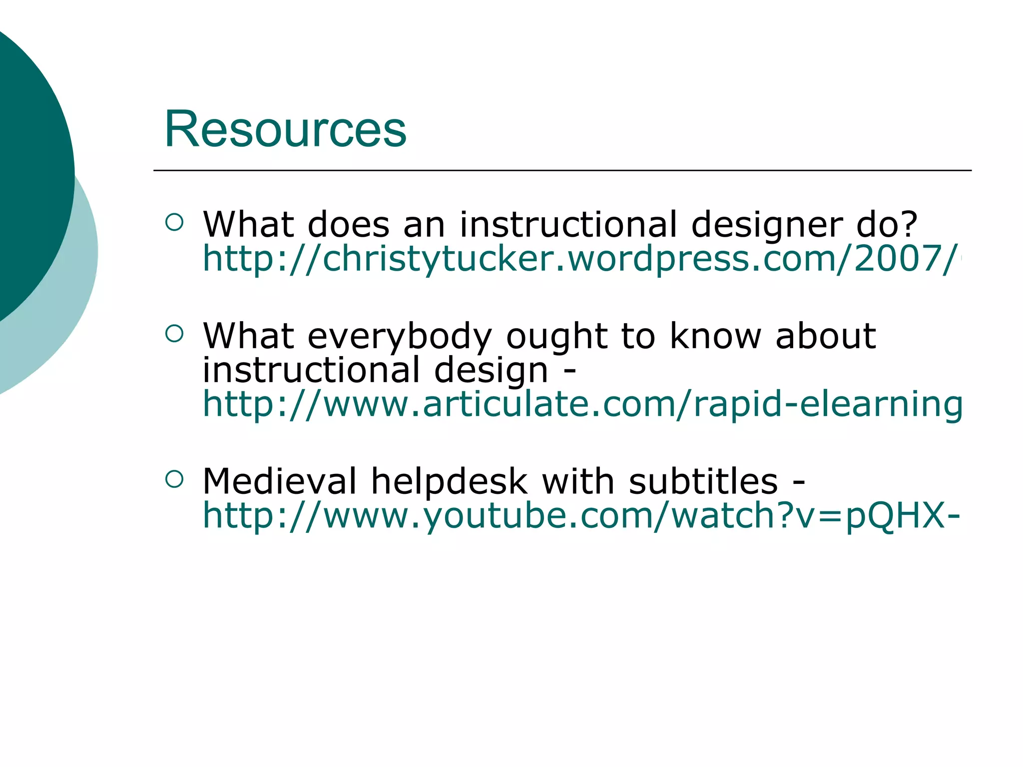 Instructional Designer | PPT