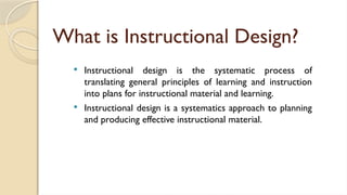 Instructional Design Framework.ppt gfdgfgdrg x | PPTX