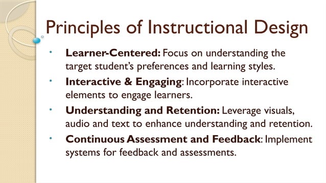 Instructional Design Framework.ppt gfdgfgdrg x | PPT