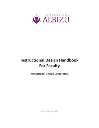 Instructional design handbook compact | PDF