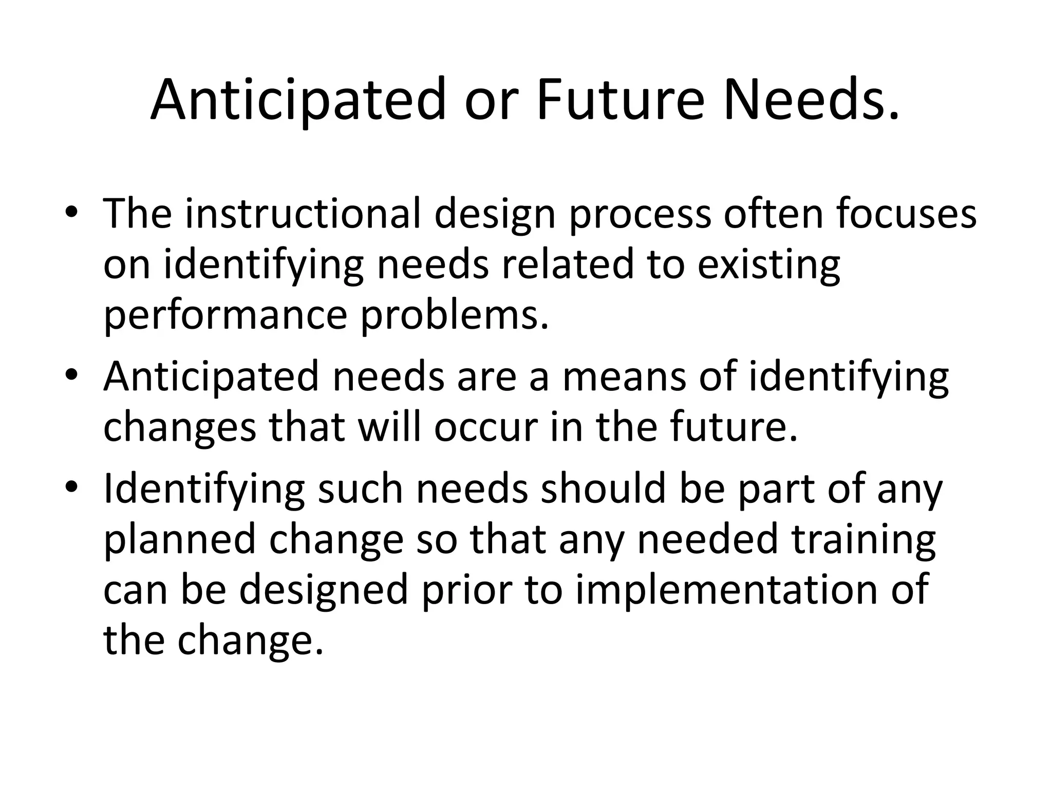 Instructional design – introduction [2018 update] | PDF