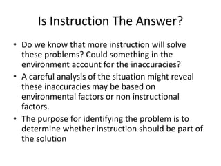 Instructional design – introduction [2018 update] | PDF