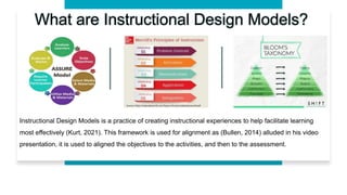 Instructional Design Models | PPTX