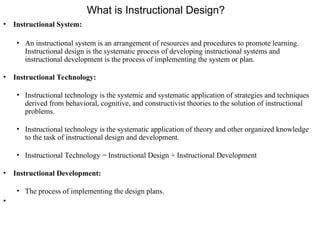 Instructional Design Models.ppttttsafsfsaf | PPT