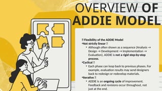 Instructional Design Models The ADDIE Framework BY NIKKA STELLA ALLABA.pptx