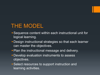 Instructional design plan | PPTX | Educational Assessment | Education