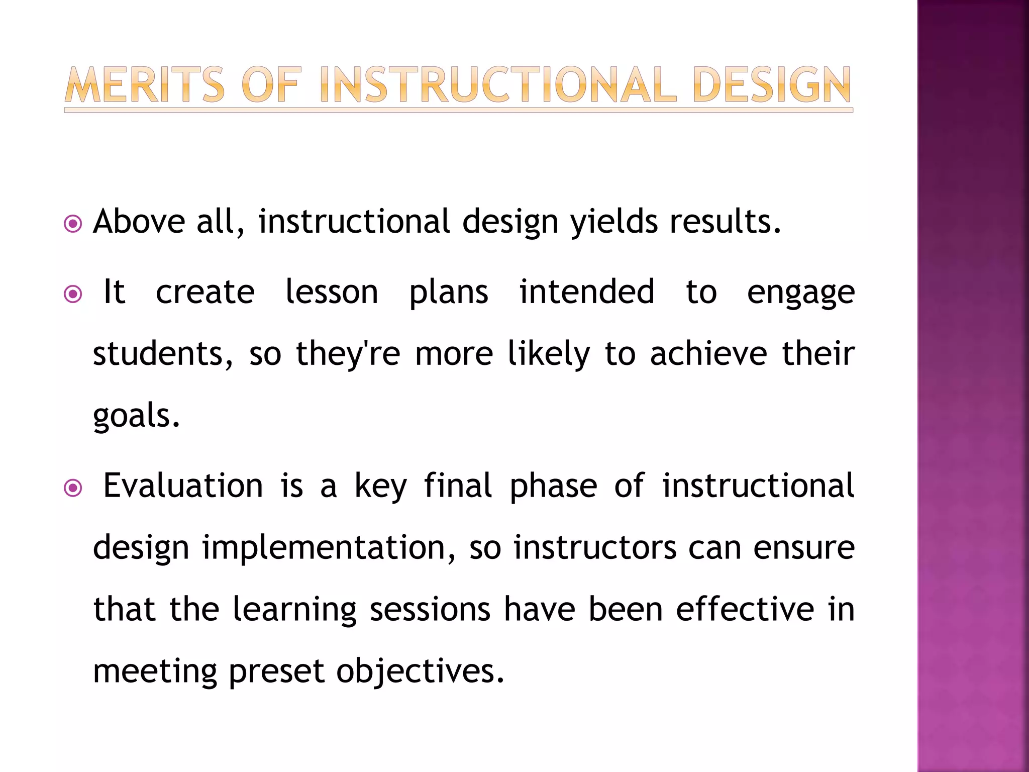 Instructional design ppt | PPTX