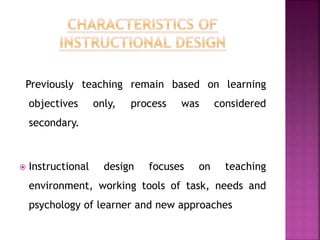 Instructional design ppt | PPTX