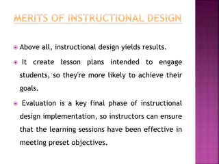 Instructional design ppt | PPTX