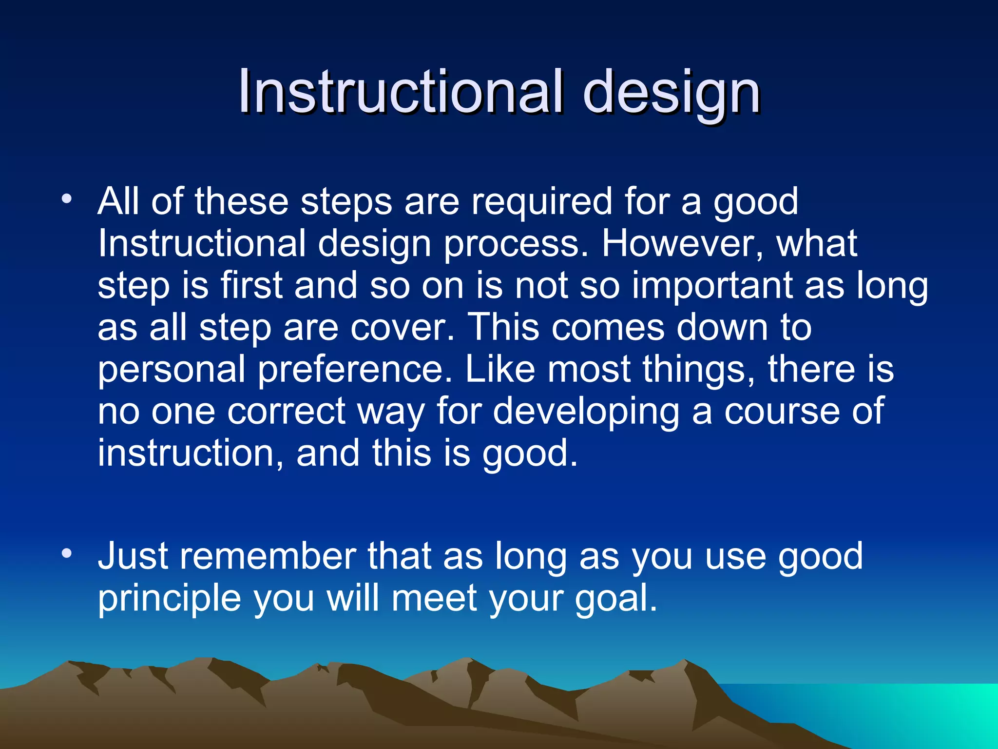 Instructional design principle | PPT