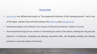Instructional design process | PPT
