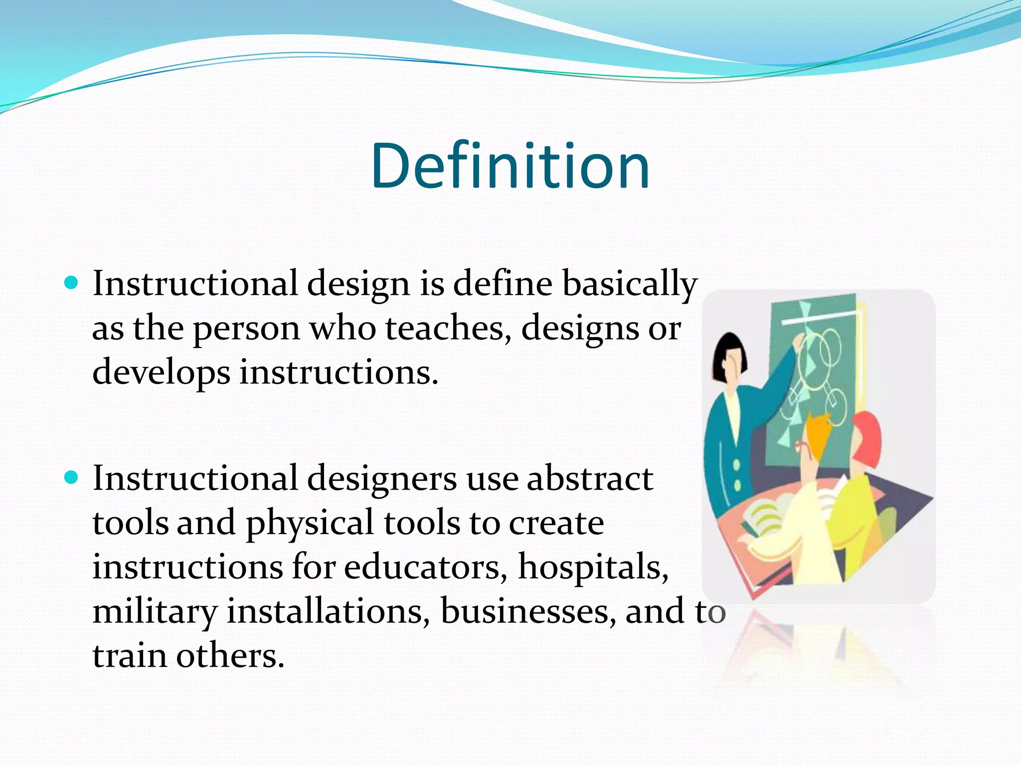 Instructional design and Dick and Carey model and ARCS model project ...