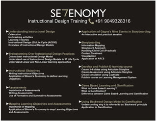 Instructional design training | PDF