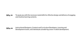 Instructional Design (ID) Training Guide | PDF | Educational Assessment ...