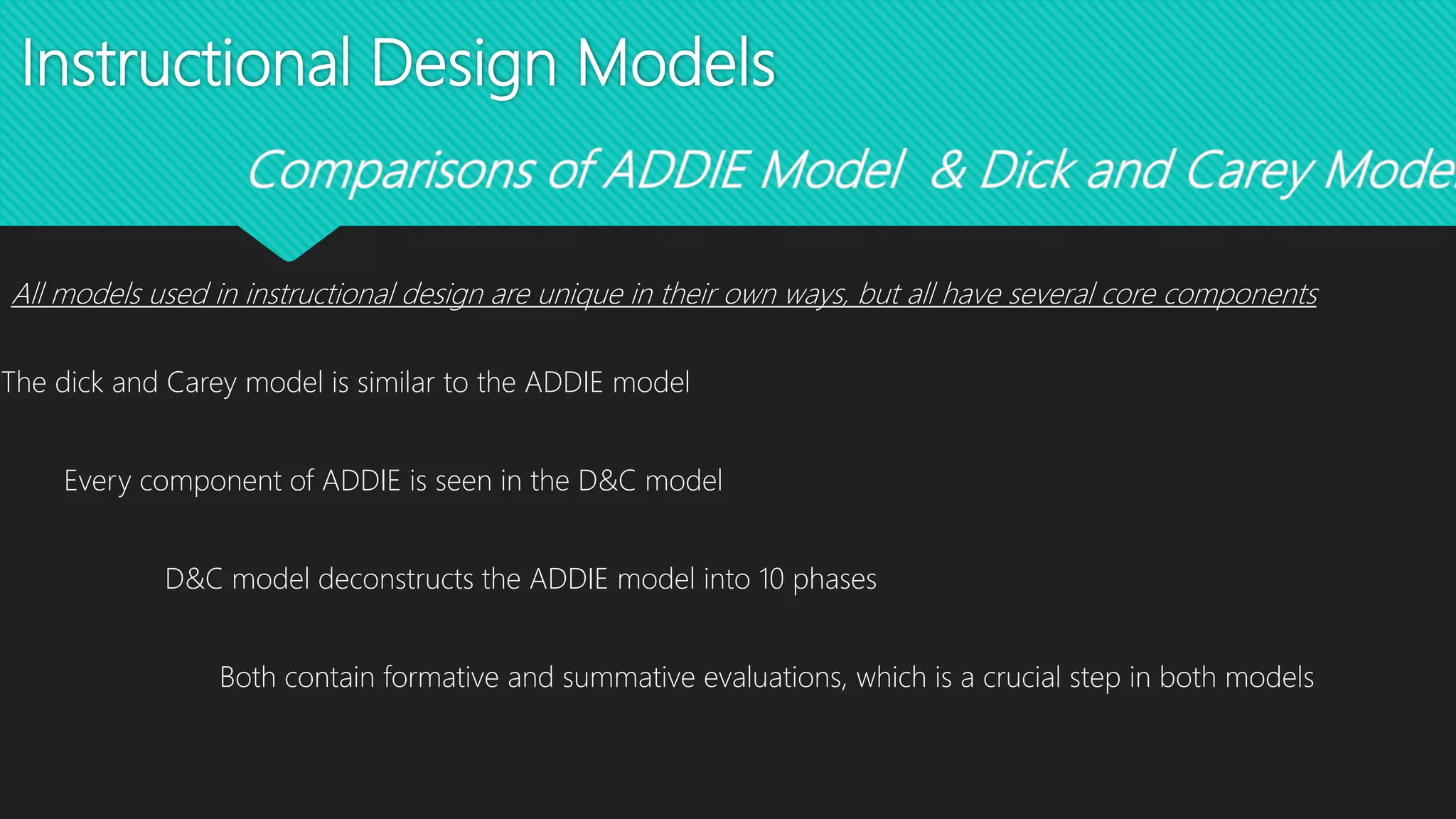 Instructional design week 3 work | PPTX