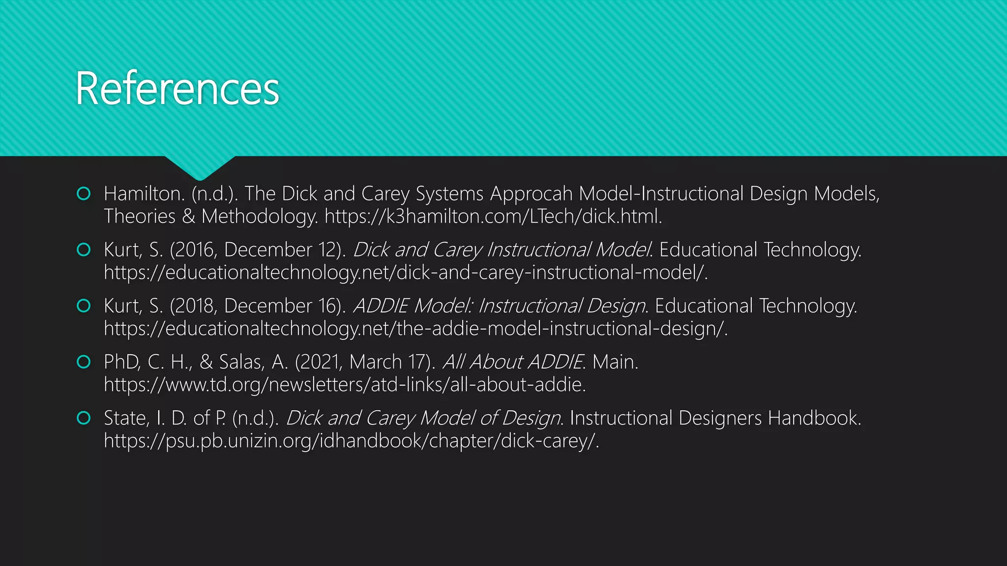 Instructional design week 3 work | PPTX