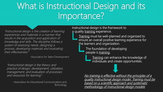 Instructional design week 3 work | PPT