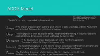 Instructional design week 3 work | PPT