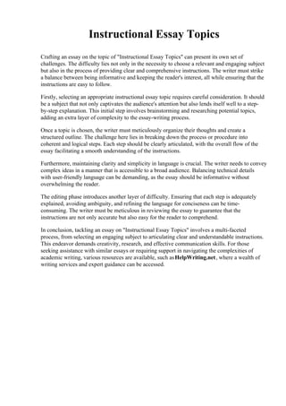 Instructional Essay Topics.pdf