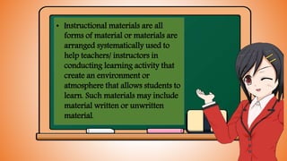 Definition of Instructional Materials | PPTX