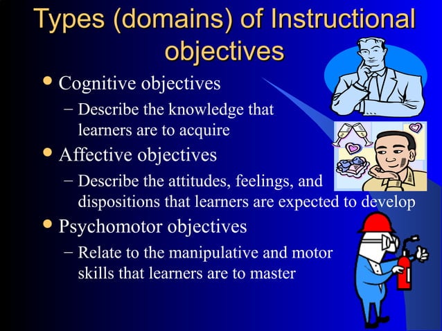 Instructional goals and objectives | PPT | Educational Assessment ...