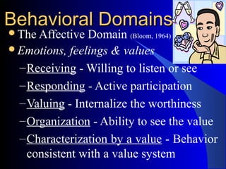 Instructional goals and objectives | PPT