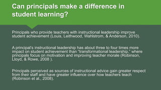 Instructional Leadership review | PPTX