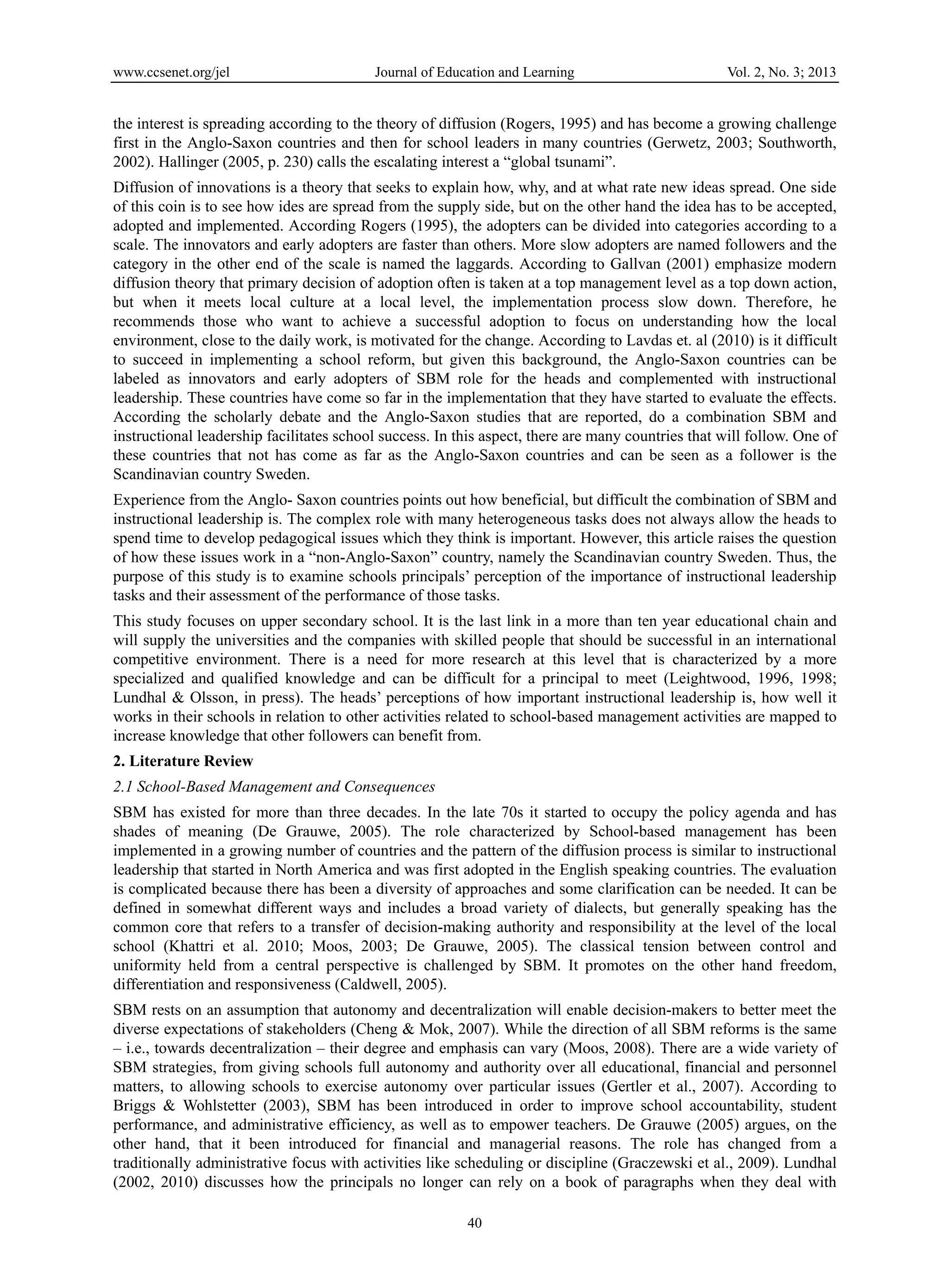 Instructional leadership | PDF