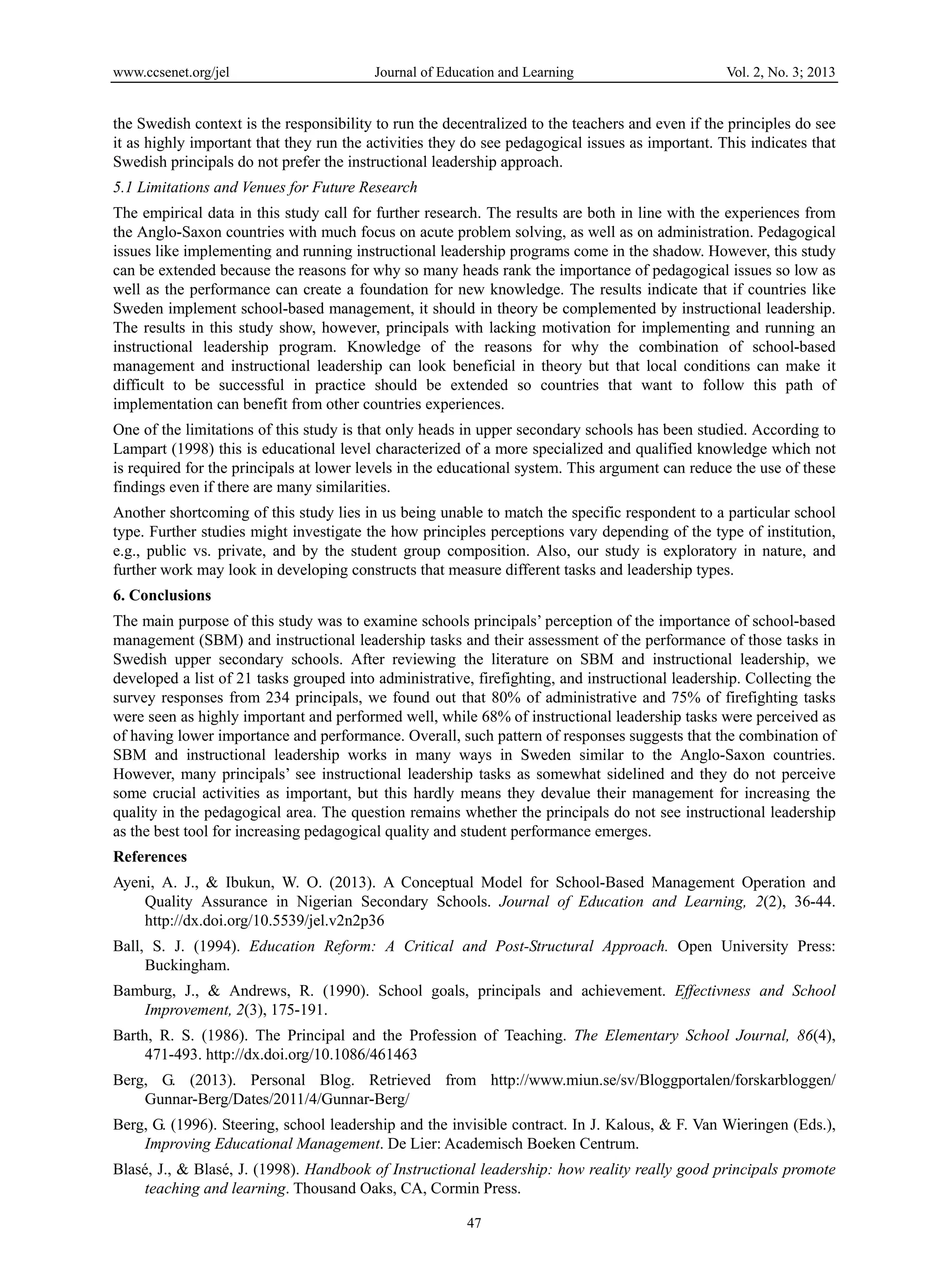 Instructional leadership | PDF