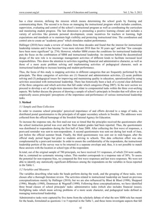 Instructional leadership | PDF