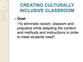 Instructional leadership (chapter 2 student diversity) | PPT