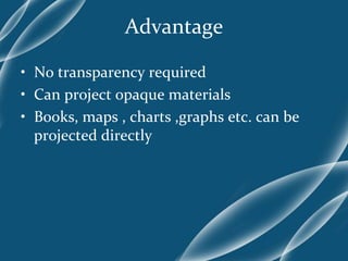 Instructional material- realia and epidiascope | PPTX