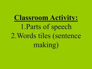 Instructional material and english language | PPTX