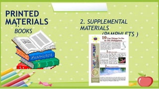Instructional materials | PPTX