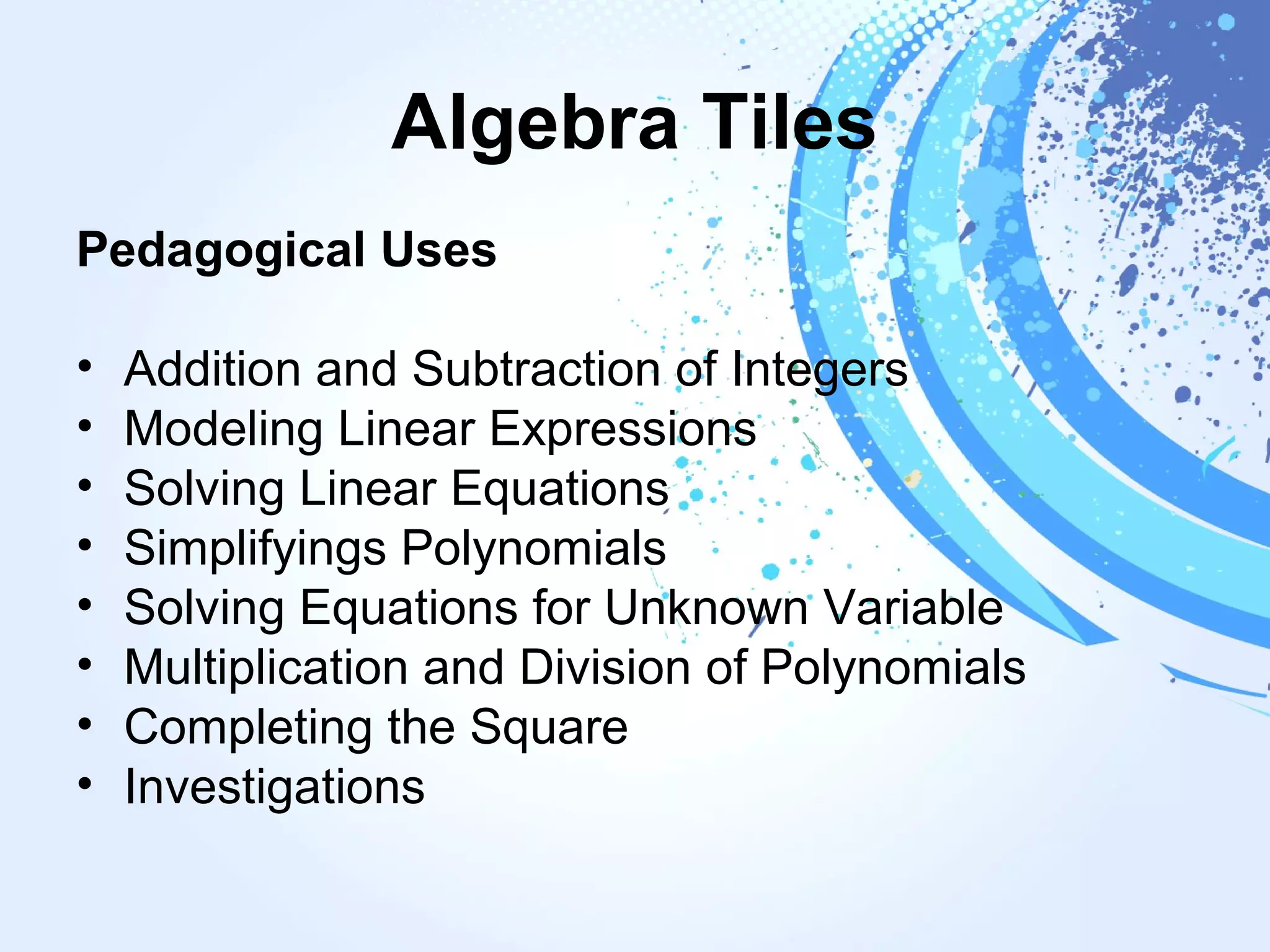 Instructional Materials in Mathematics | PPT