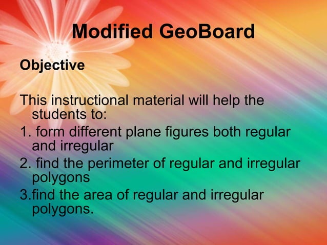 Instructional Materials in Mathematics | PPT | Physics | Science
