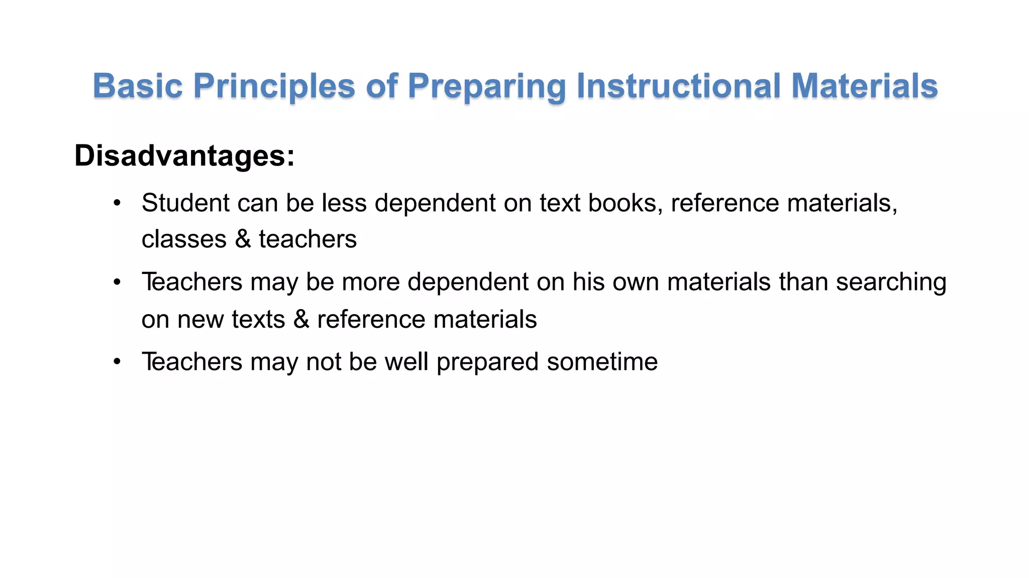 dEVELOPMENT OF Instructional materials and media | PPTX