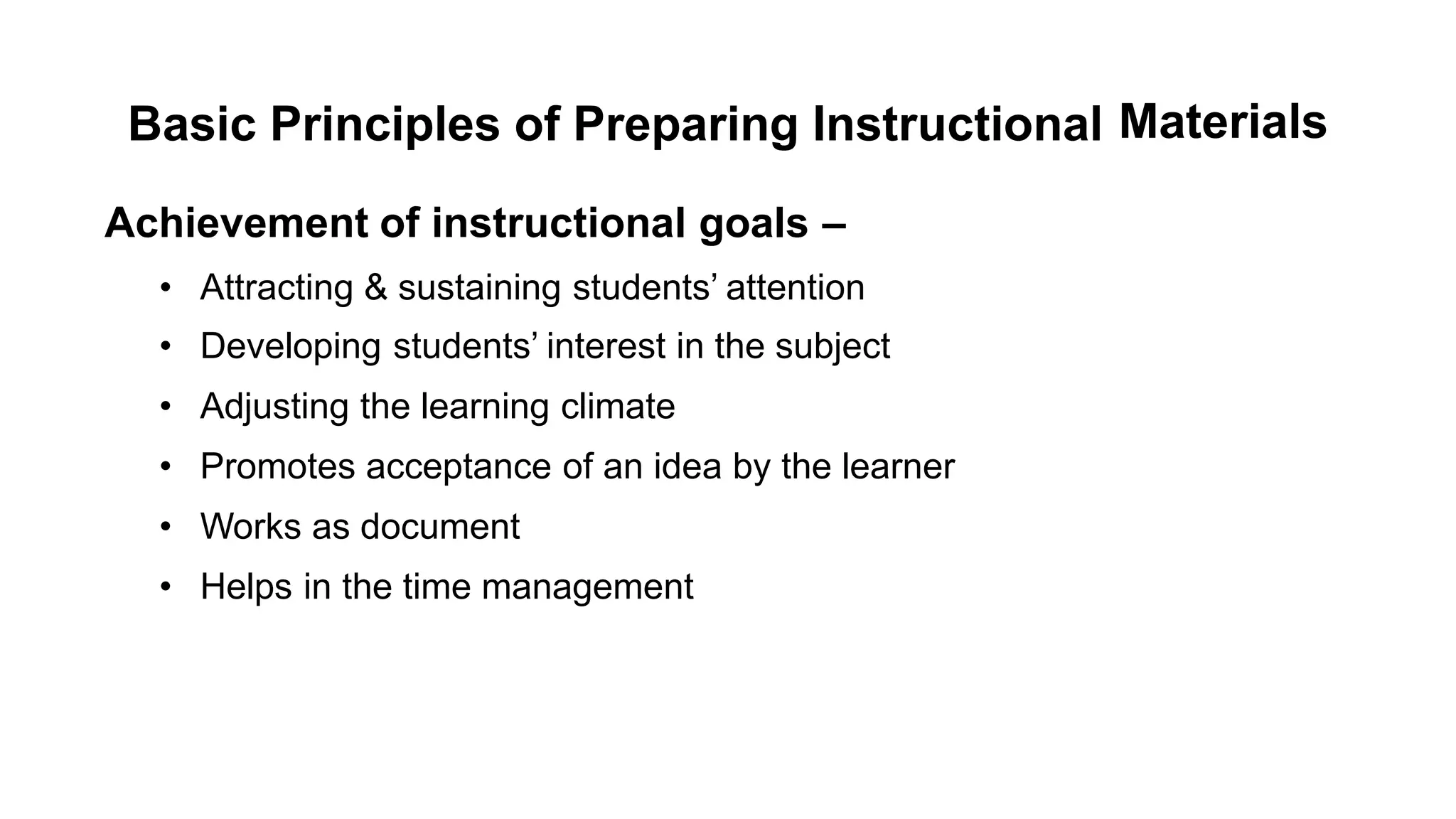 dEVELOPMENT OF Instructional materials and media | PPTX