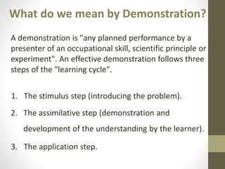 Instructional media group 4 demonstration | PPTX