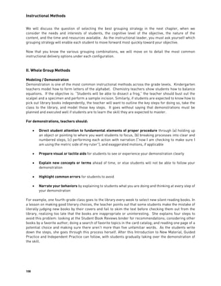 Instructional methods | PDF | Homework and Study | Education