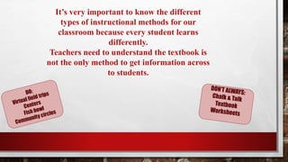 Instructional methods pp | PPTX