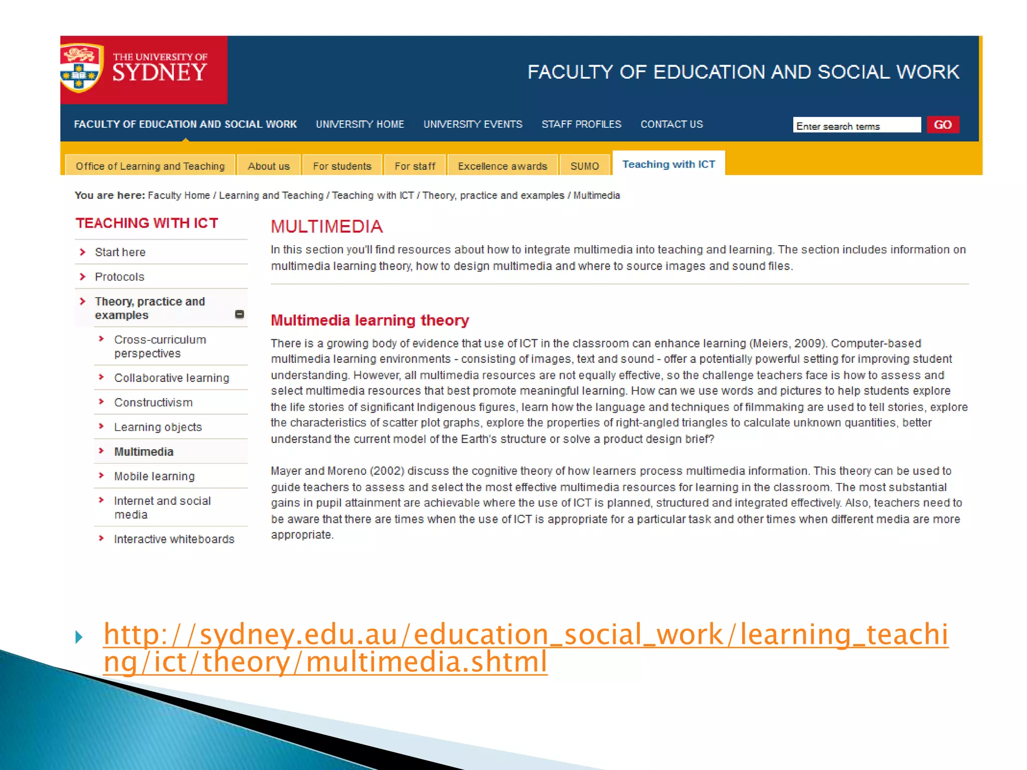 Instructional multimedia web based | PPTX | Technology & Computing