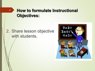 Instructional Objectives | PPT