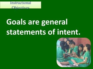Instructional objectives ppt. | PPTX