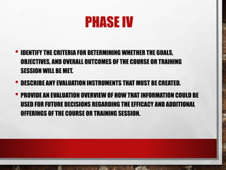 Instructional Plan and Presentation | PPT