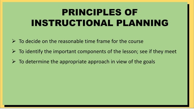 Instructional Planning.pptx | Educational Assessment | Education