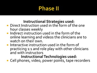 Instructional plan and presentation powerpoint | PPT