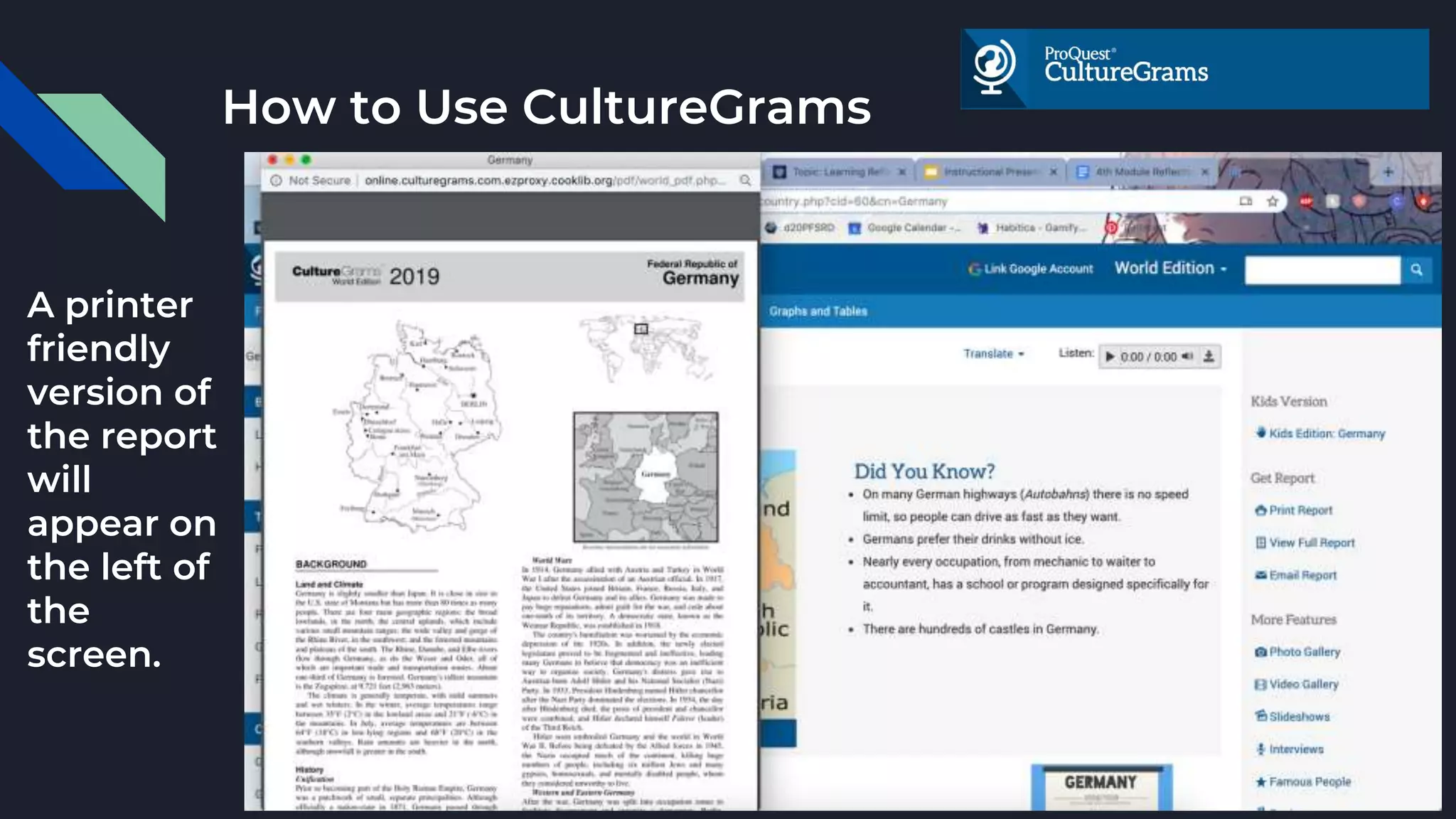 CultureGrams: World Edition | PPT